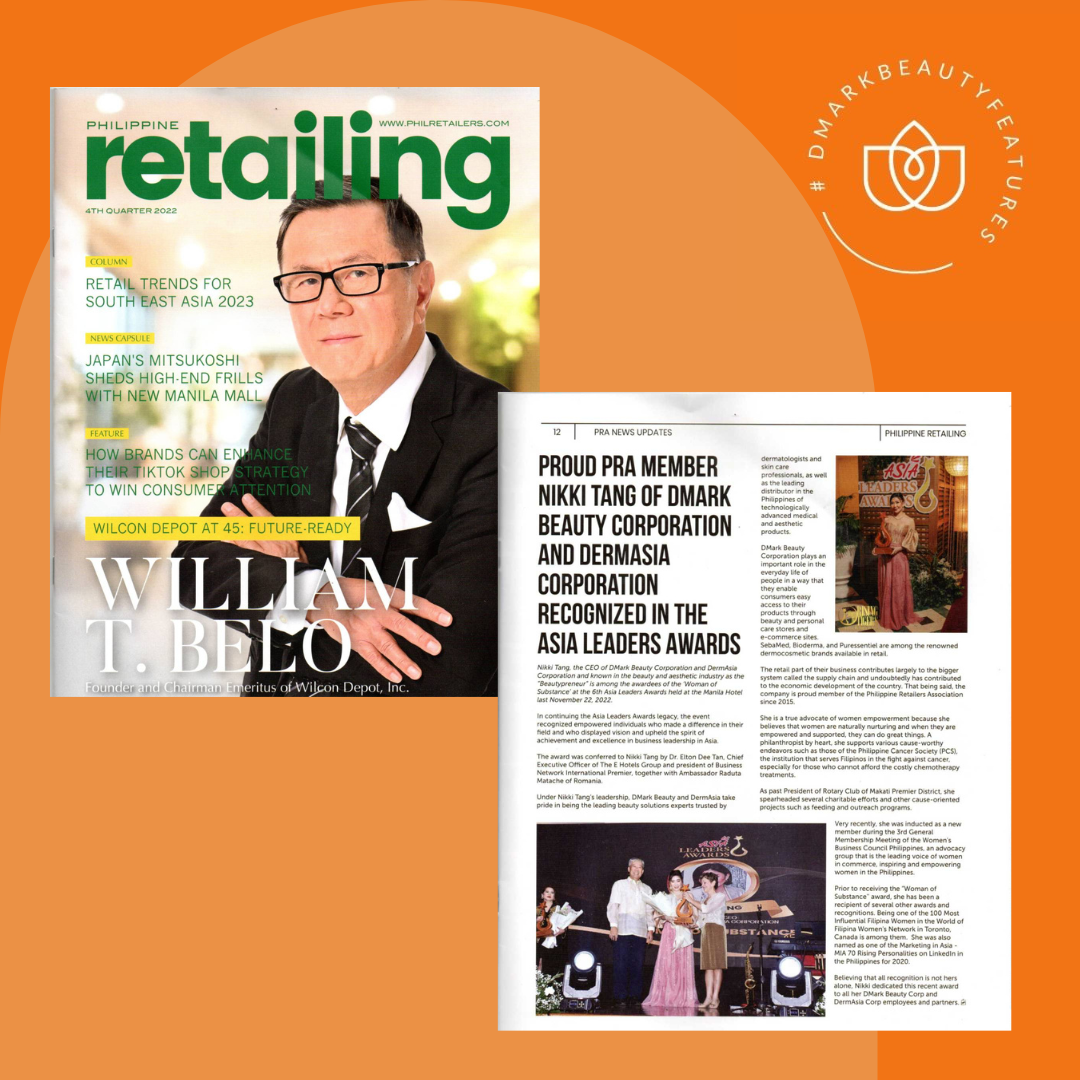 Philippine Retailing: PROUD PRA MEMBER NIKKI TANG OF DMARK BEAUTY CORP ...