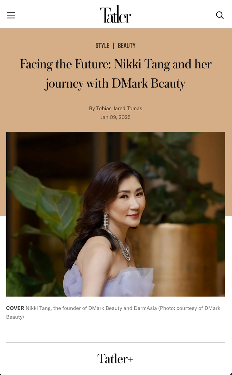 Facing the Future: Nikki Tang and her journey with DMark Beauty – Dmark ...